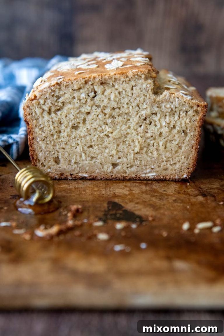 Ultra Fluffy Oat Flour Bread in 5 Minutes - Mixomni